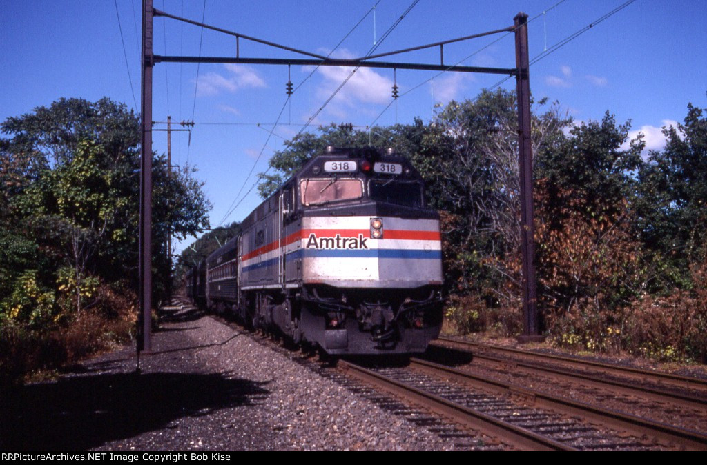 AMTK 318 East in Keystone Service